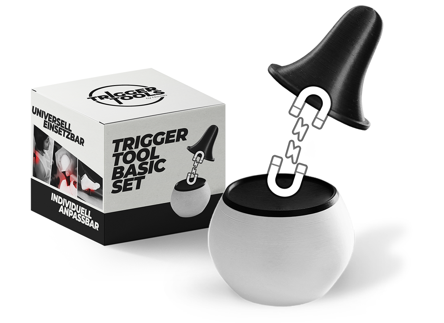 Trigger Tools – Das Triggerpunkt-Massagetool, Faszien Drücker Set zur ...